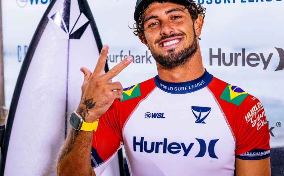 João Chianca, o Chumbinho, termina Mundial de surfe em 4° lugar