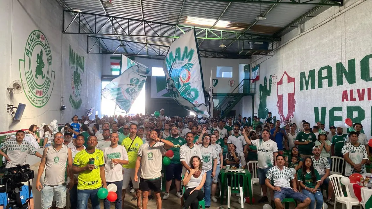 Mancha Verde Goiânia deve concentrar mais de 1500 torcedores para a ...